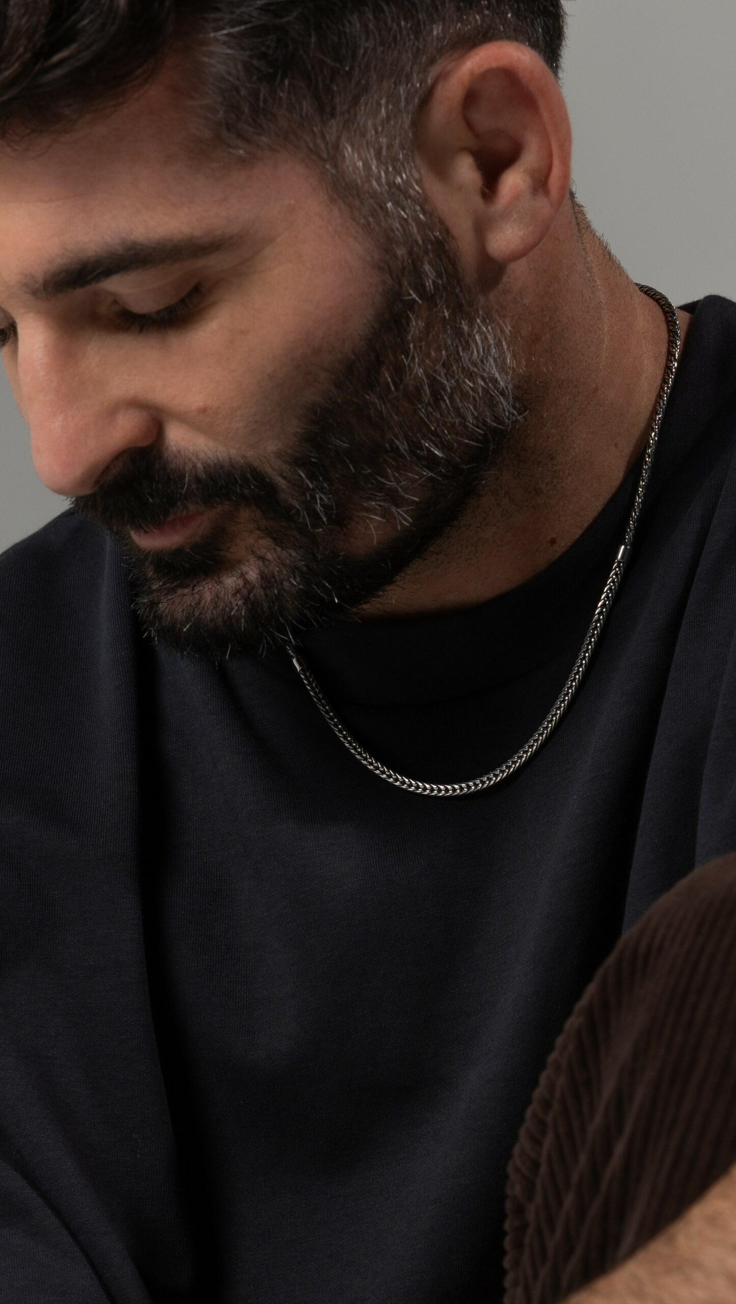 Colar Homem Puranusa | PRBRN31049 — Ourivesaria Atlantis